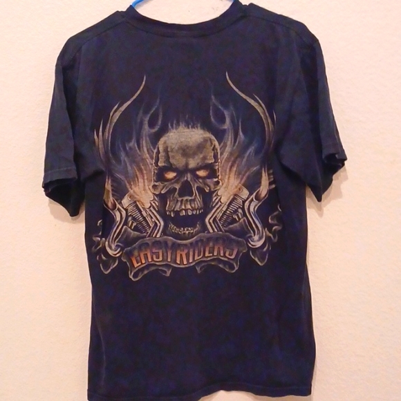 Anvil | Shirts | Vintage Easy Rider Black Tshirt Anvil Brand Size Med ...